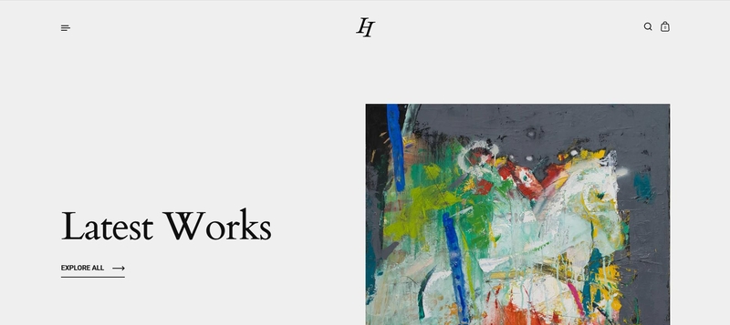 The 11+ Inspiring Artist Website Designs: Examples and Ideas for Your ...