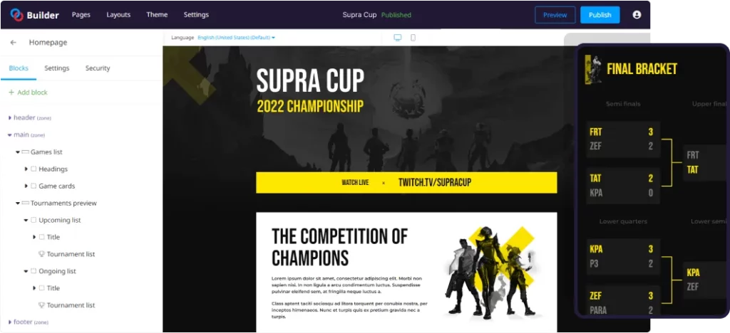 Competition Website Builder | Everything To Know About